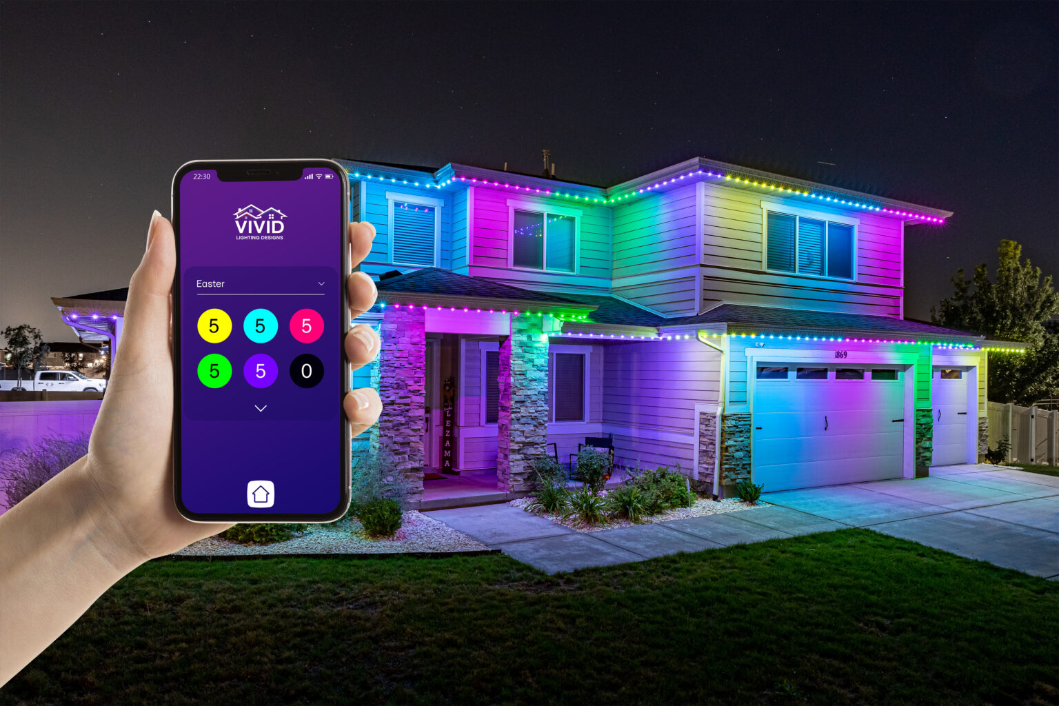 Govee Lights – Professional Installation – Vivid Lighting Designs